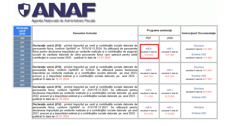 Ghid depunere declaratie unica 2024 – Capital Point