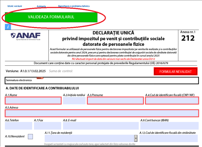 Ghid depunere declaratie unica 2024 – Capital Point